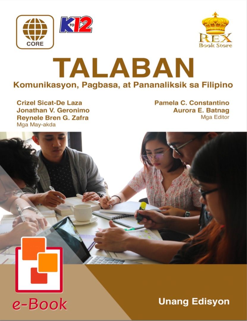 Talaban: Komunikasyon, Pagbasa, at Pananaliksik sa Filipino (Unang ...