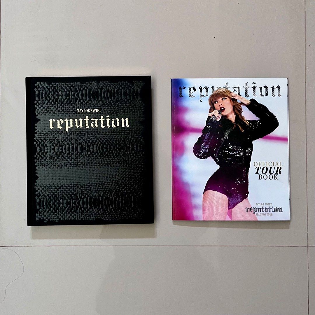 Taylor Swift Reputation Book & Official Tour Book, Hobbies & Toys ...