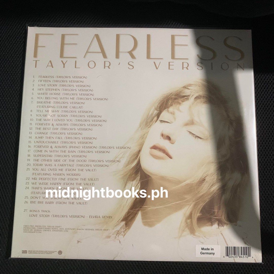 Taylor Swift Vinyl Bundle Fearless Red Evermore Record, Hobbies & Toys ...