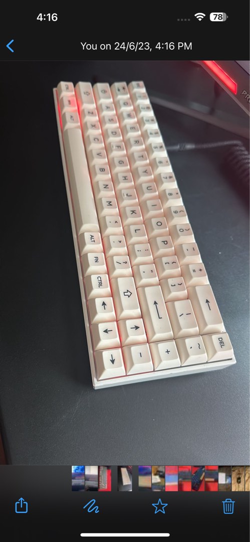 Tecware Wireless Keyboard Computers Tech Parts Accessories Computer Keyboard On Carousell