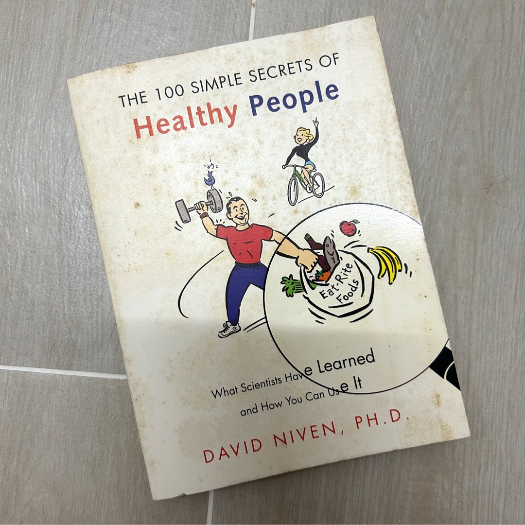 The 100 Simple Secrets of Healthy People, Hobbies & Toys, Books & Magazines, Storybooks on Carousell