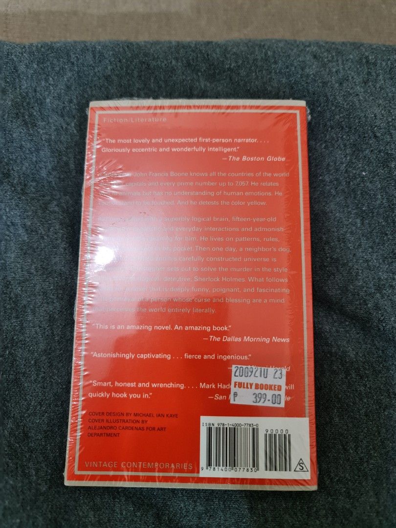 The Curious Incident of the Dog in the Night-time by Mark Haddon Book ...