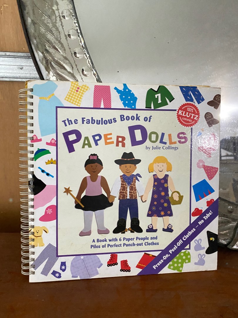 The Fabulous Book of Paper Dolls by Julie Collings (2001) Hardcover ...