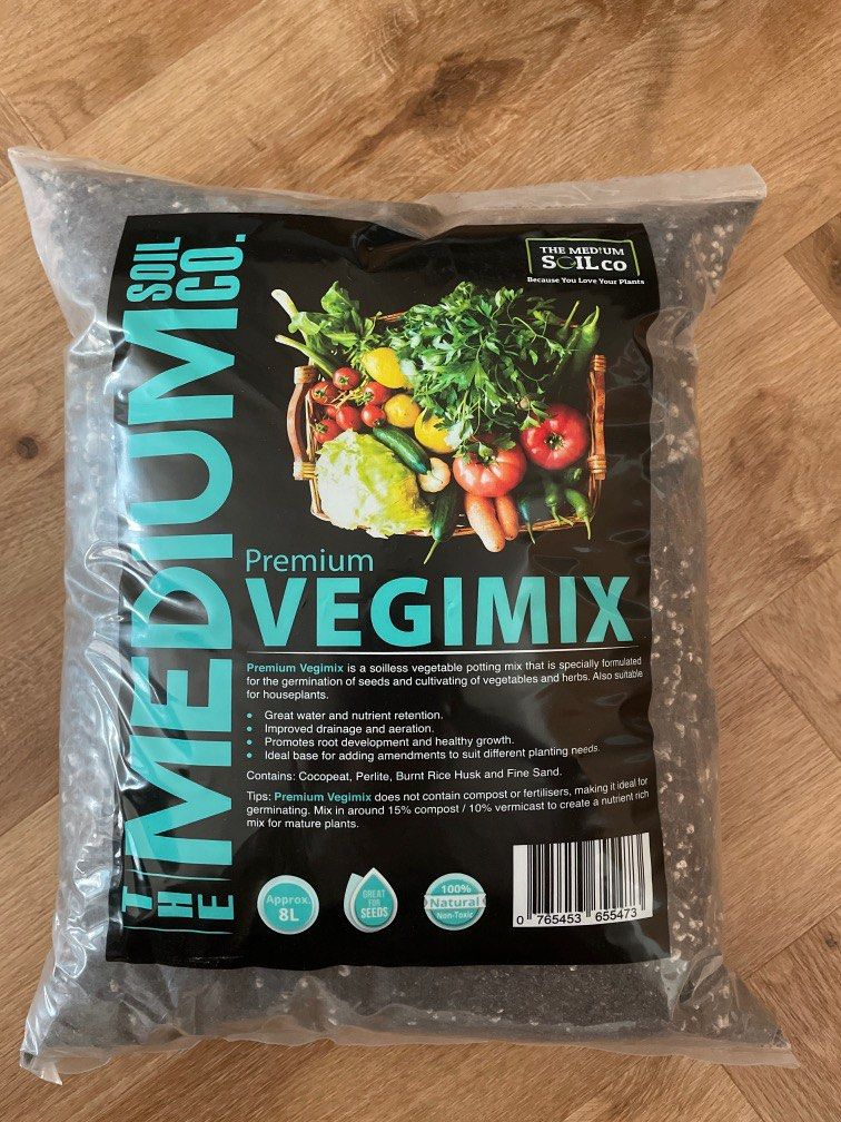 The Medium Soil Co Premium Vegimix, Furniture & Home Living, Gardening ...
