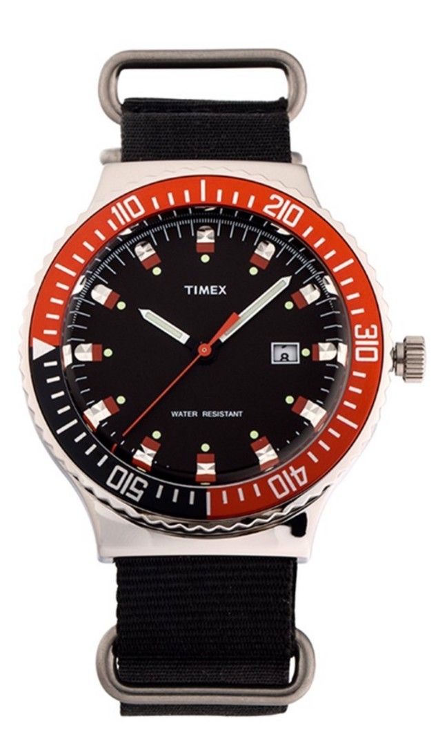 Timex Heritage Diver Coke design, Men's Fashion, Watches & Accessories ...