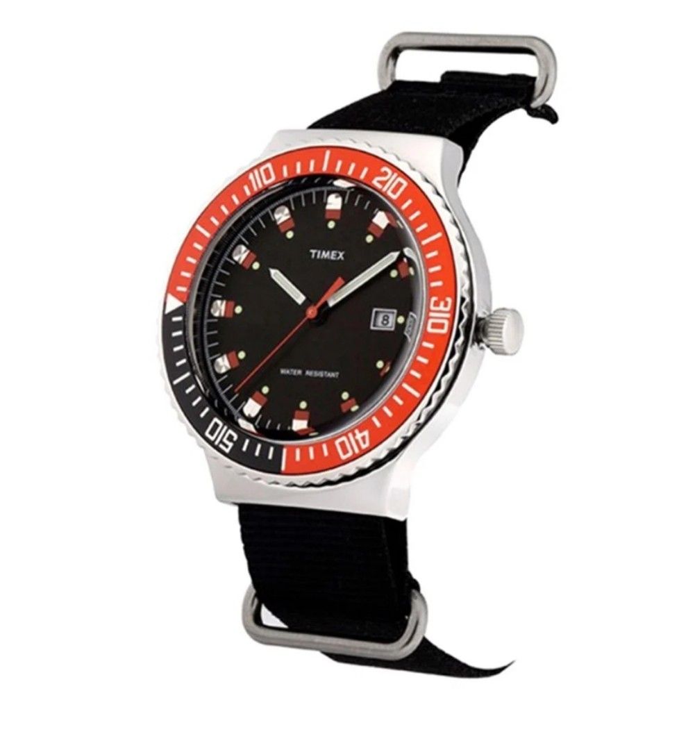 Timex Heritage Diver Coke design, Men's Fashion, Watches & Accessories ...