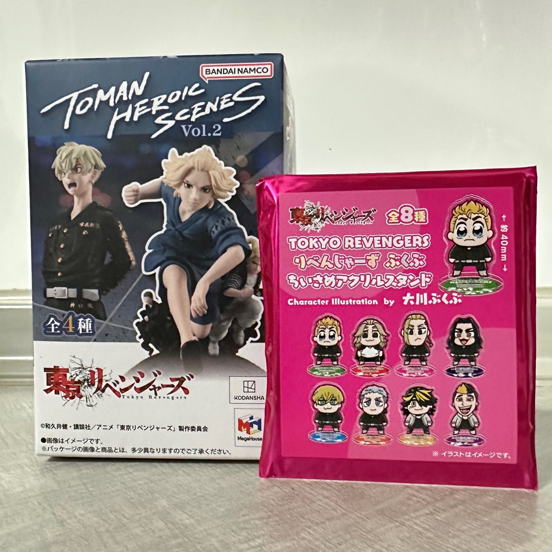 Tokyo Revengers Toman Heroic Scenes Vol 2, Hobbies & Toys, Memorabilia ...