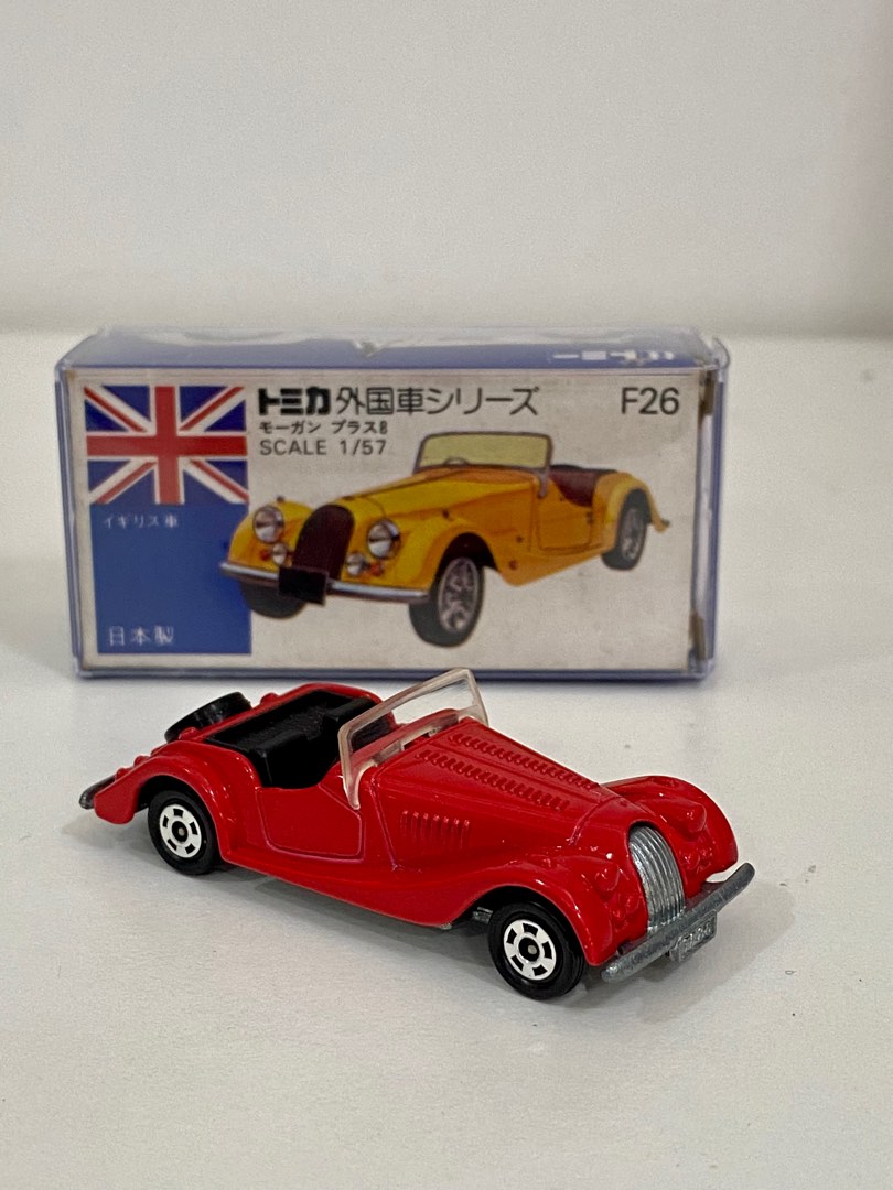 Tomica blue box Morgan Plus 8 made in Japan, Hobbies & Toys, Toys ...