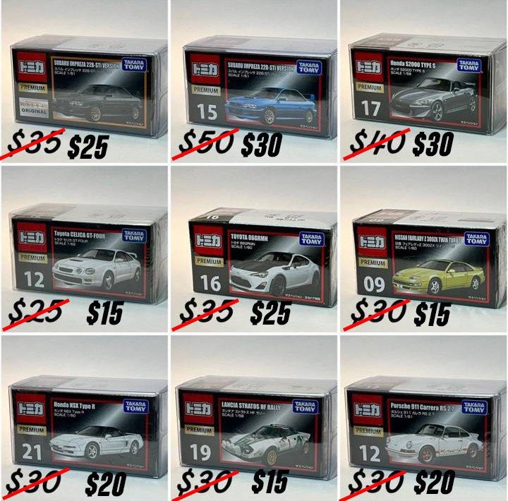 Tomica Premiums Old Box Collection, Hobbies & Toys, Toys & Games on ...