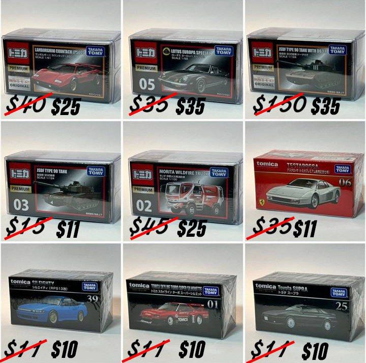 Tomica Premiums Old Box Collection, Hobbies & Toys, Toys & Games on ...