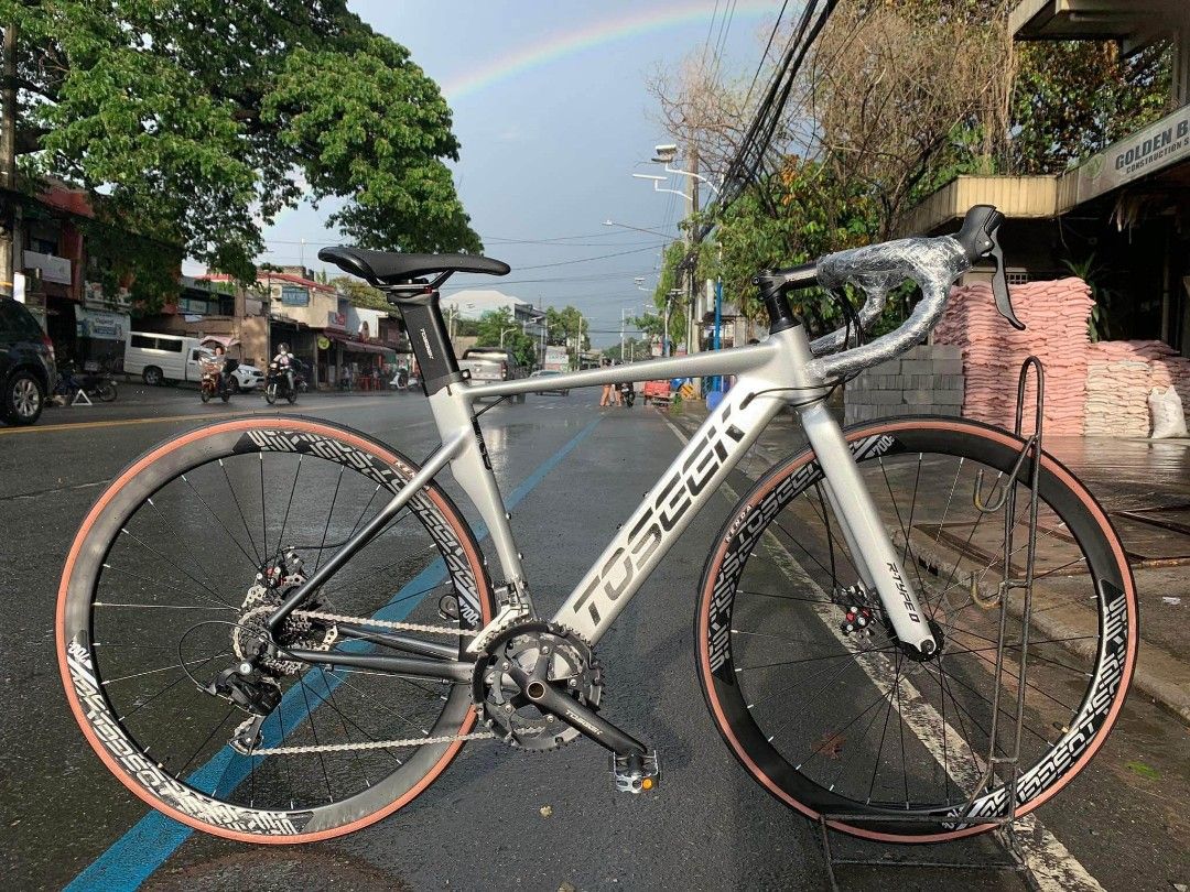 TOSEEK AERO R-TYPE D 2x9 ALLOY ROADBIKE, Sports Equipment, Bicycles ...
