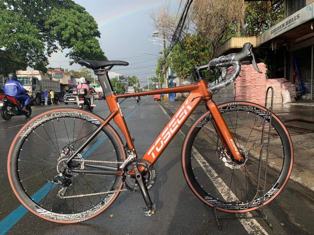 TOSEEK AERO R-TYPE D 2x9 ALLOY ROADBIKE, Sports Equipment, Bicycles & Parts, Bicycles on Carousell