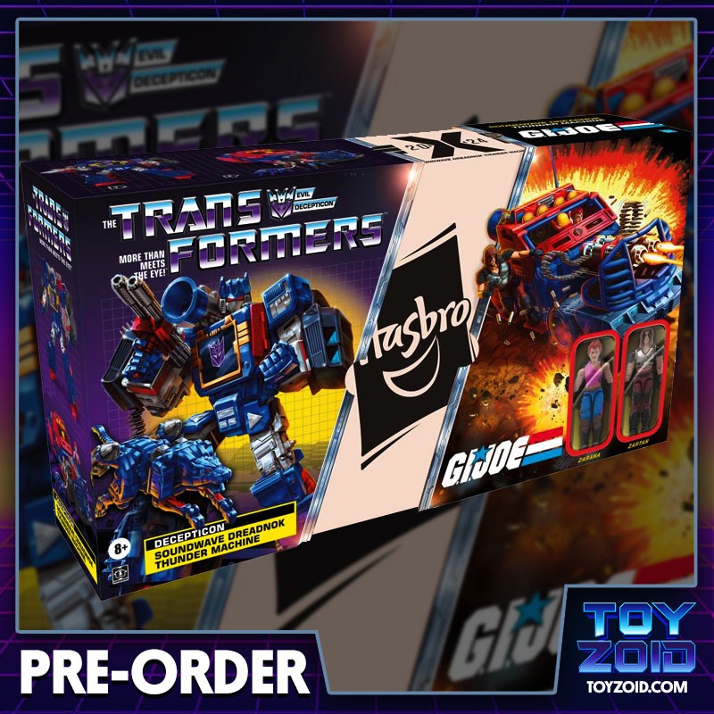 Transformers Collaborative G.I. Joe x Transformers Soundwave Dreadnok ...