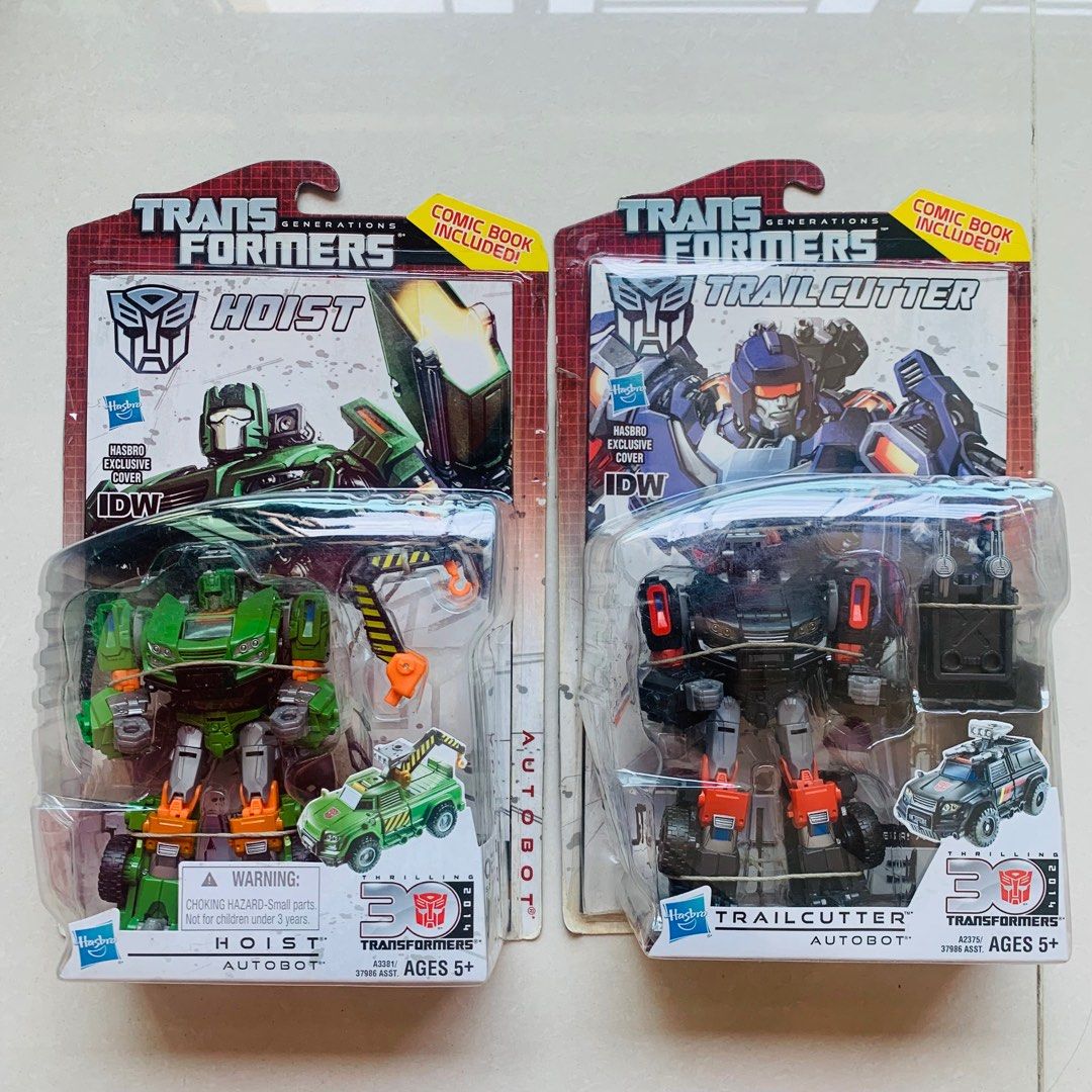 Transformers Generations / Hoist Trailcutter / Bruticus G2 / Ruination ...