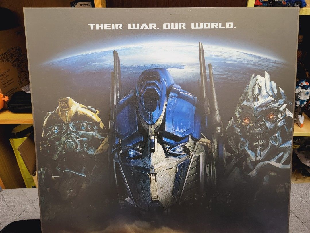 Transformers Movie Poster ( Frame ), Hobbies & Toys, Collectibles ...