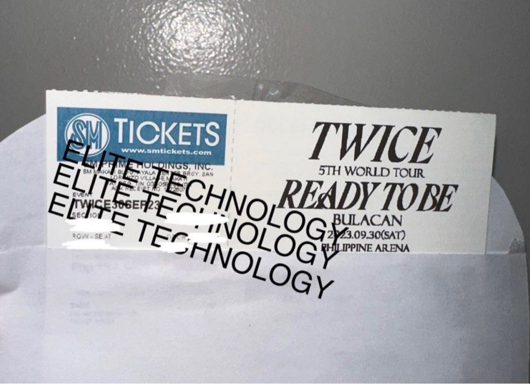 TWICE VIP SEATED B3 TICKETS LBA PREM, Tickets & Vouchers, Event Tickets ... TWICE VIP SEATED B3 TICKETS LBA PREM, Tickets & Vouchers, Event Tickets ...