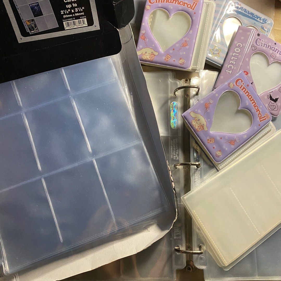 Ultra pro binder 9 pocket page hologram platinum albums cards folder ...