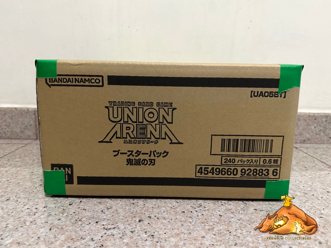 Union Arena TCG Demon Slayer Booster Box Sealed Case of 12 boxes ...