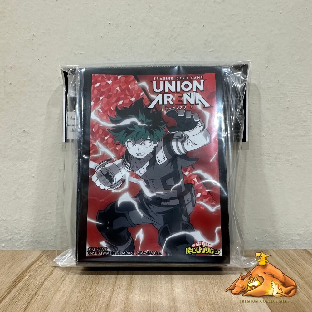 Union Arena TCG My Hero Academia Official Sleeves, Hobbies & Toys, Toys & Games on Carousell