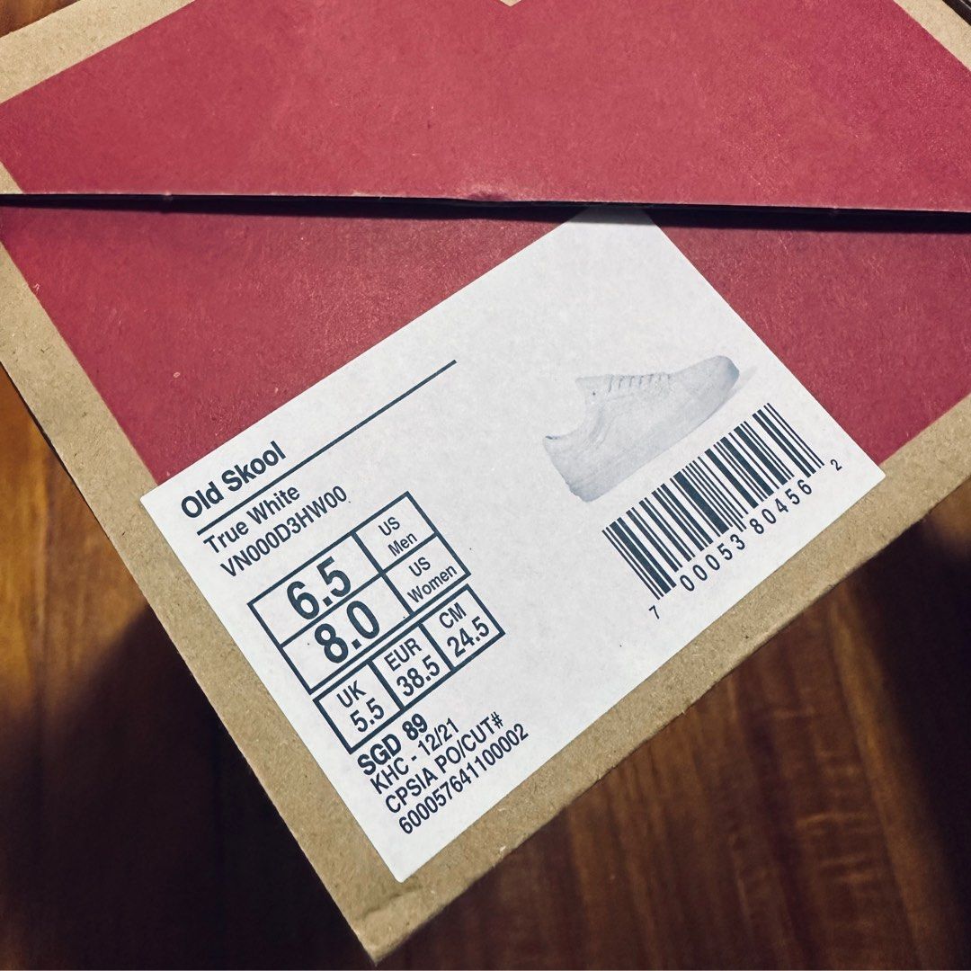 Vans Shoe Box, Furniture & Home Living, Home Improvement & Organisation ...