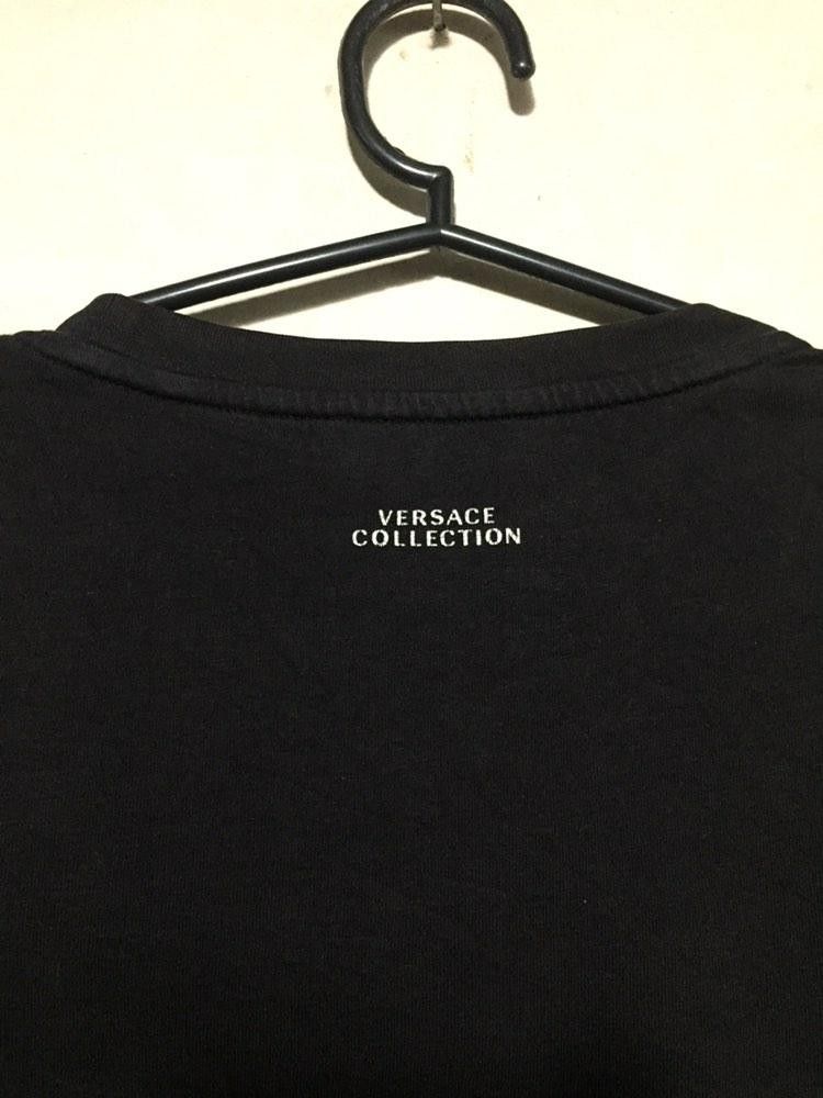 Versace Half Medusa Face Big Logo, Luxury, Apparel on Carousell