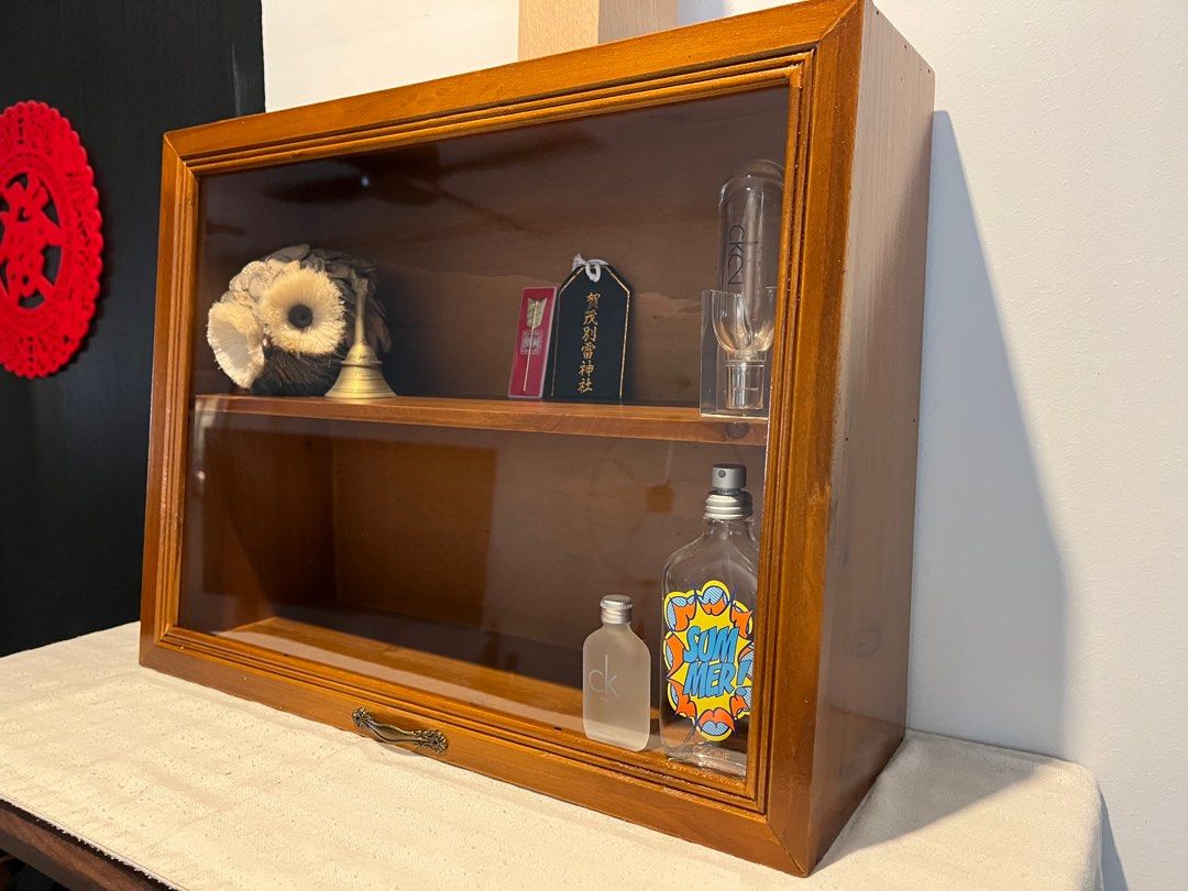 vintage style display cabinet, Furniture & Home Living, Furniture ...