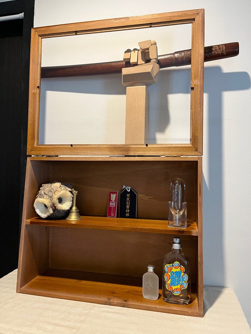 vintage style display cabinet, Furniture & Home Living, Furniture ...