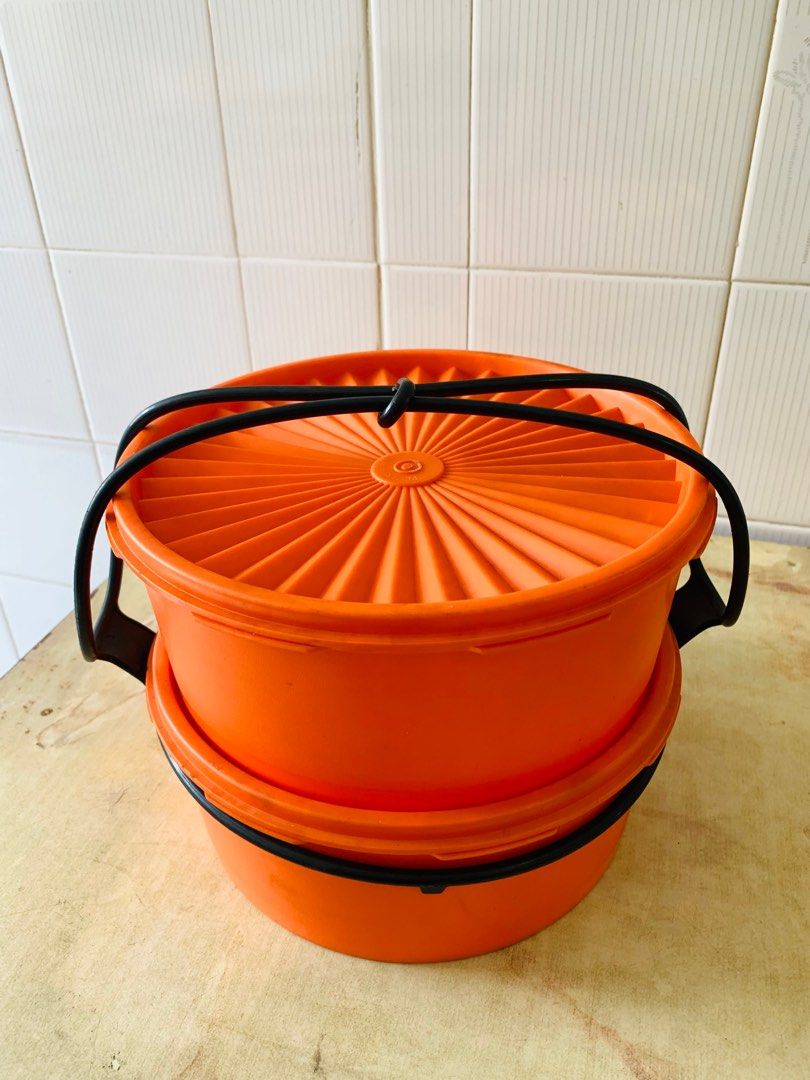 Vintage Tupperware Picnic Container Set (Made in Australia), Furniture ...