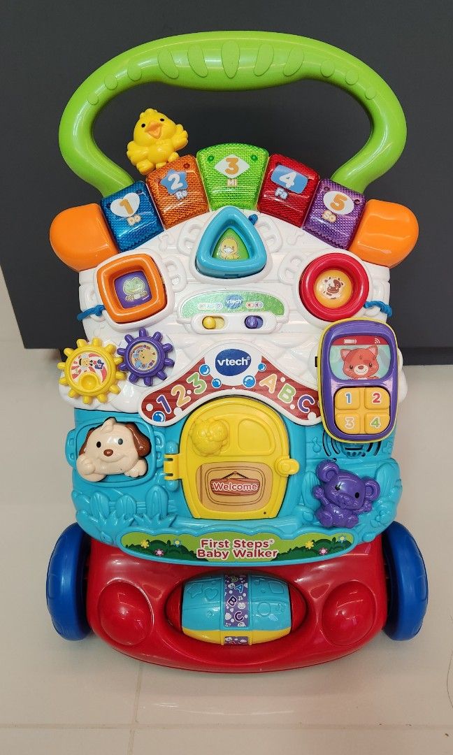 VTech First Steps Baby Walker, Babies & Kids, Infant Playtime on Carousell