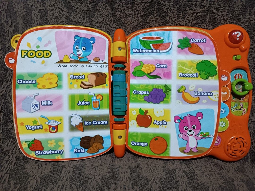 VTECH TOUCH AND TEACH WORD BOOK, Hobbies & Toys, Toys & Games on Carousell
