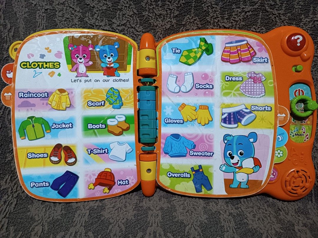 VTECH TOUCH AND TEACH WORD BOOK, Hobbies & Toys, Toys & Games on Carousell