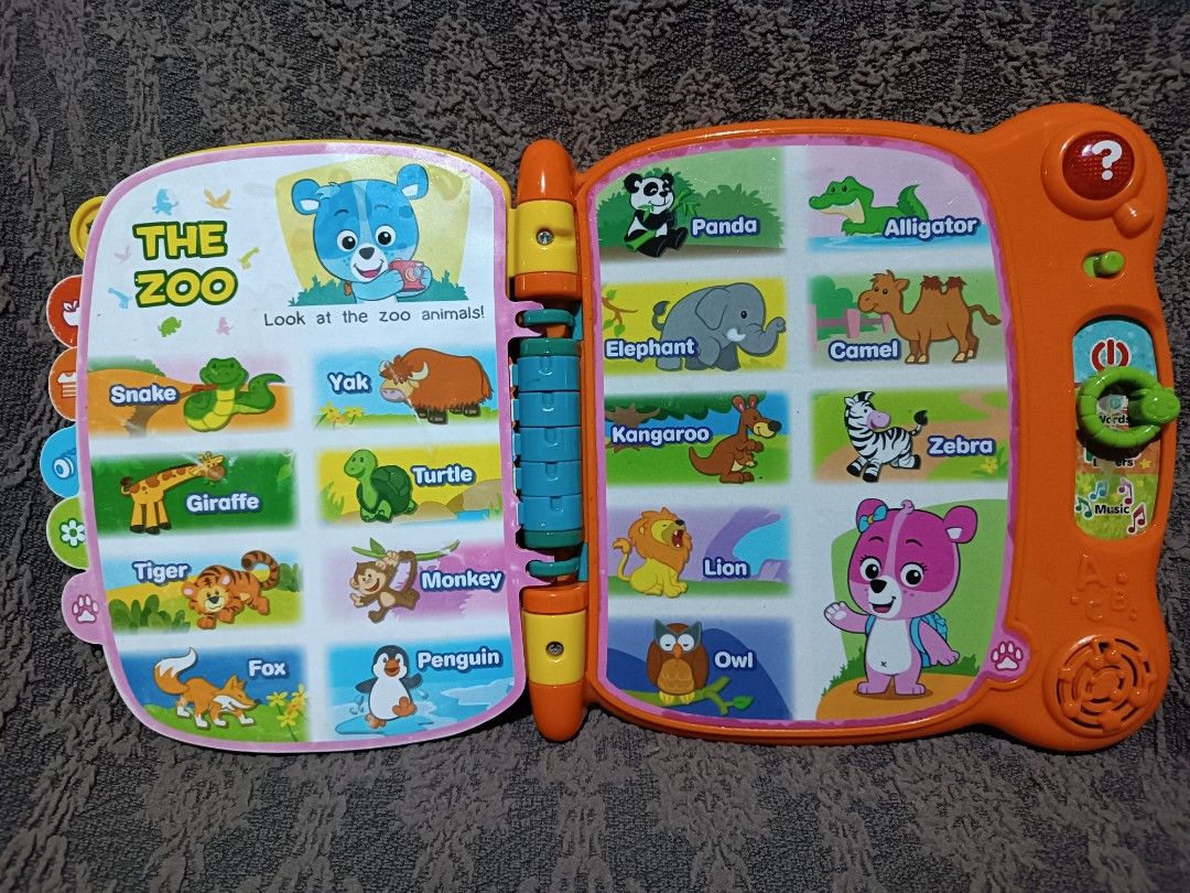 VTECH TOUCH AND TEACH WORD BOOK, Hobbies & Toys, Toys & Games on Carousell