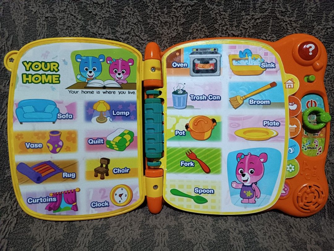 VTECH TOUCH AND TEACH WORD BOOK, Hobbies & Toys, Toys & Games on Carousell