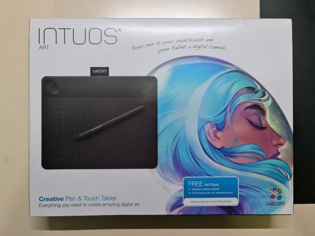 Wacom Intuos Art Pen & Touch Tablet Small Black CTH-490/K0, Computers & Tech, Parts ...