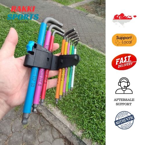 Wera 950/9 Hex-Plus Allen key Set | Bicycle Servicing | Premium Product ...