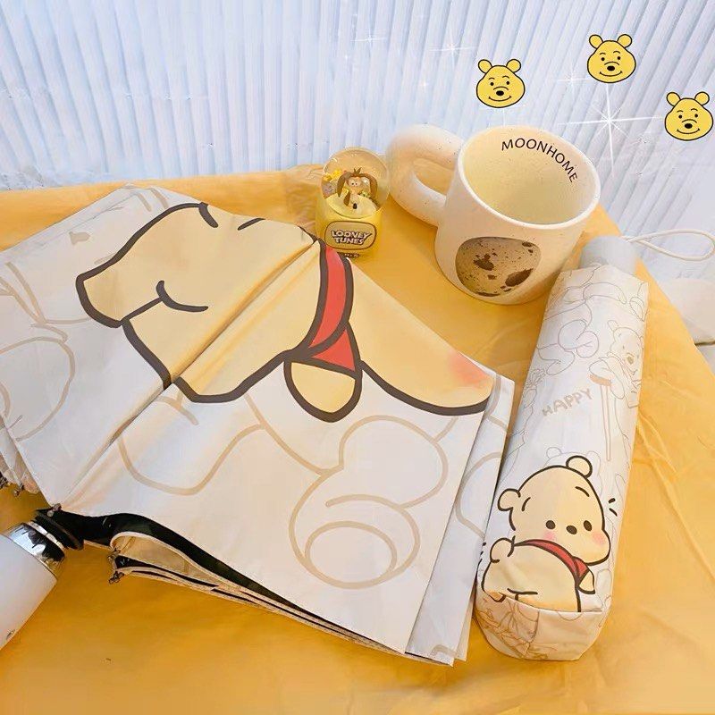 Winnie the Pooh automatic umbrella, Hobbies & Toys, Travel, Umbrellas ...