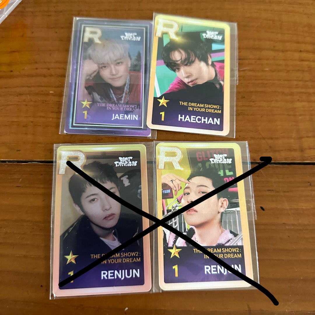 wts nct dream superstar sm play mission card tds2 encore dream show ...
