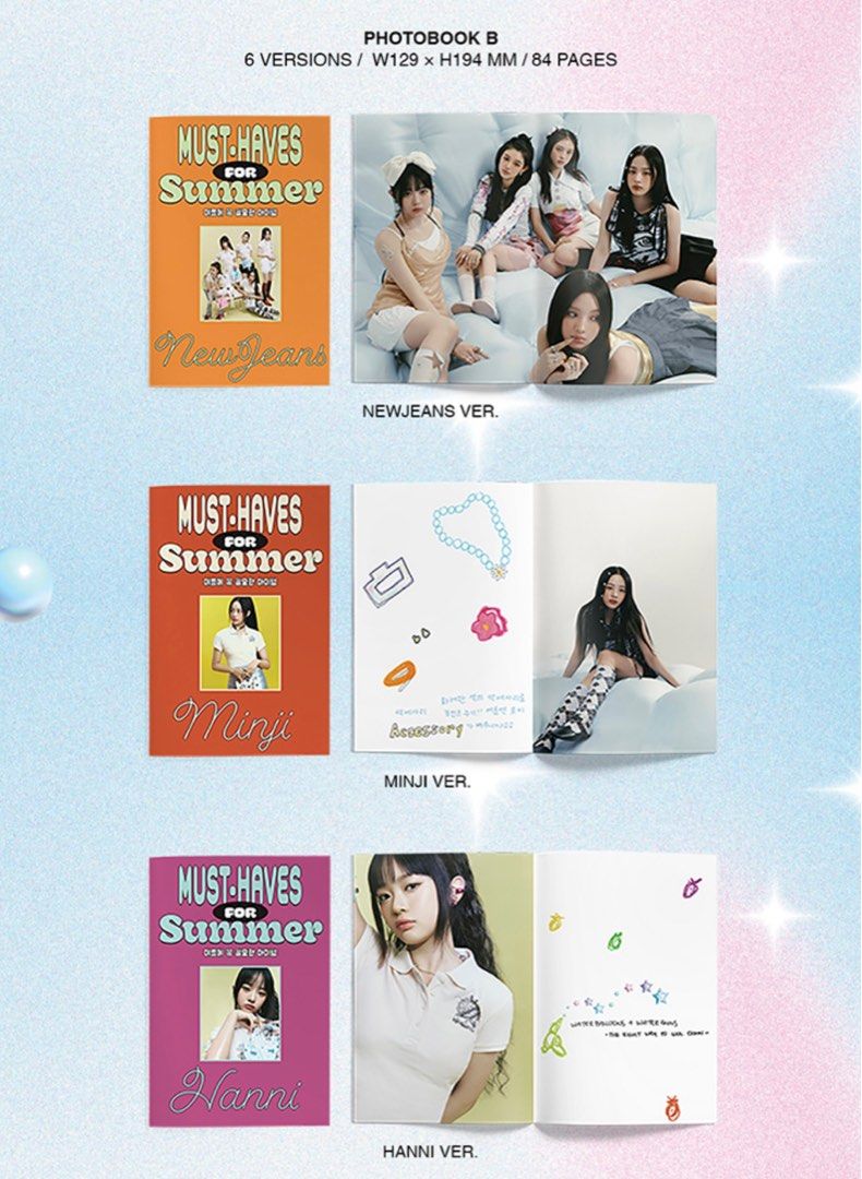 wts newjeans get up 2nd ep bunny beach bag ver albums comeback sharing go po preorder nwjns new ...