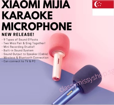 XIAOMI MIJIA Karaoke Microphone / Yuemi - Wireless Portable Bluetooth ...