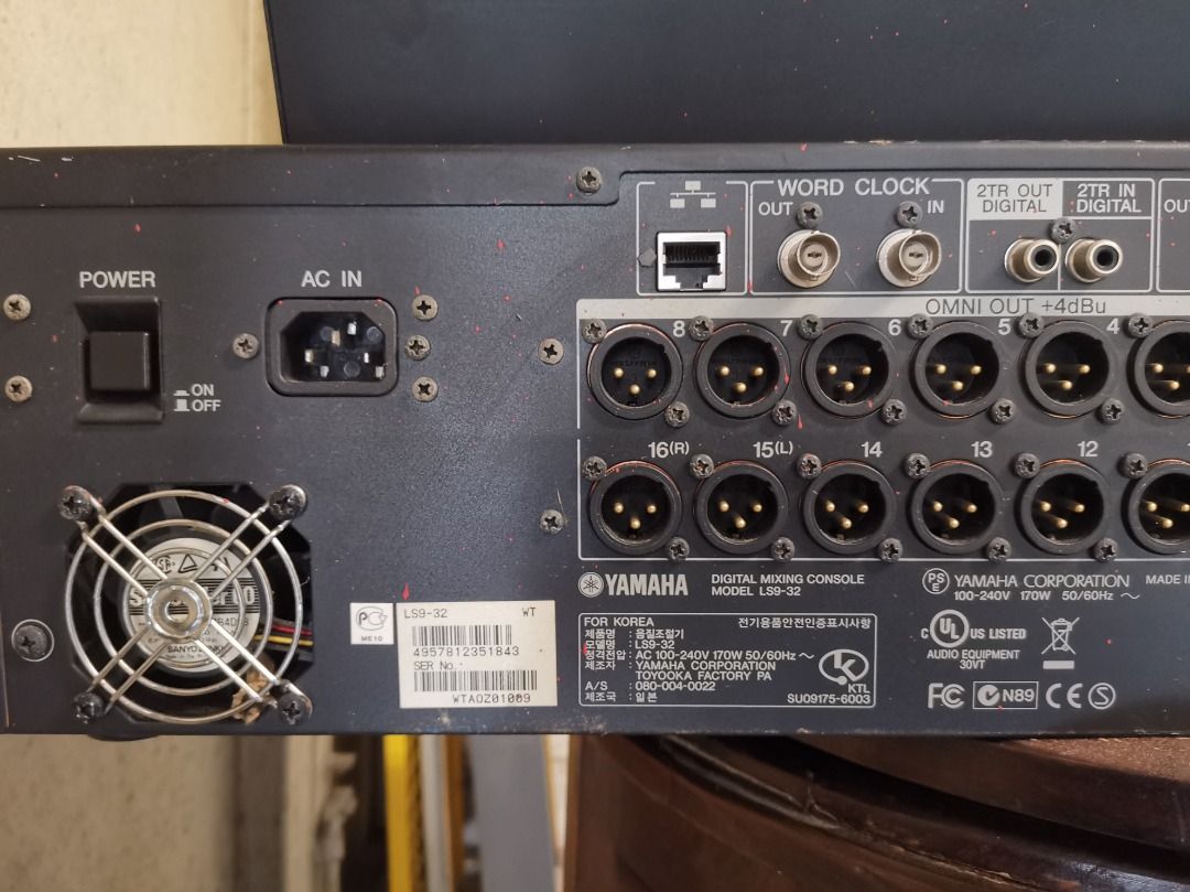 Yamaha Digital Mixing Console LS9-32, Audio, Other Audio Equipment on ...