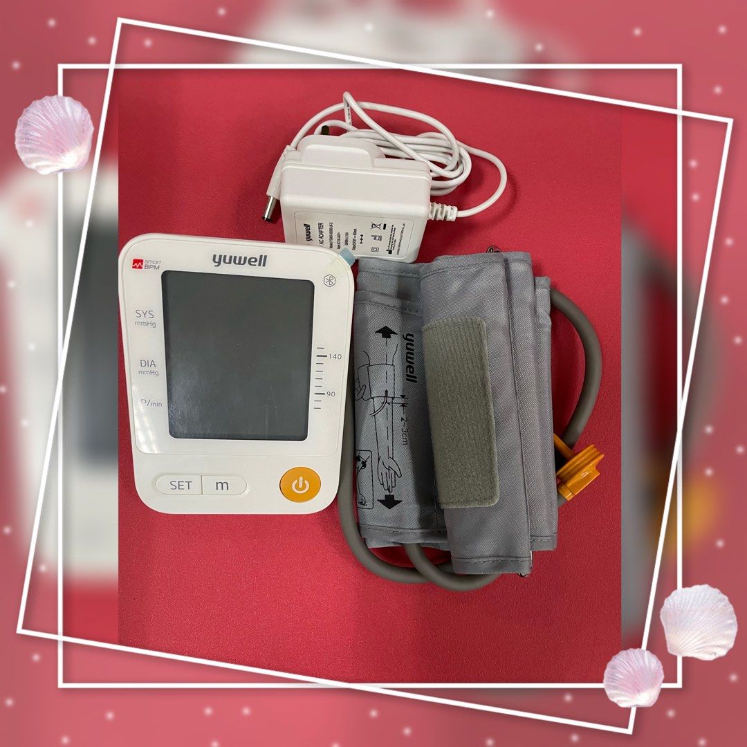 Yuwell Electronic Blood Pressure Monitor, Health & Nutrition, Health Monitors & Weighing Scales ...