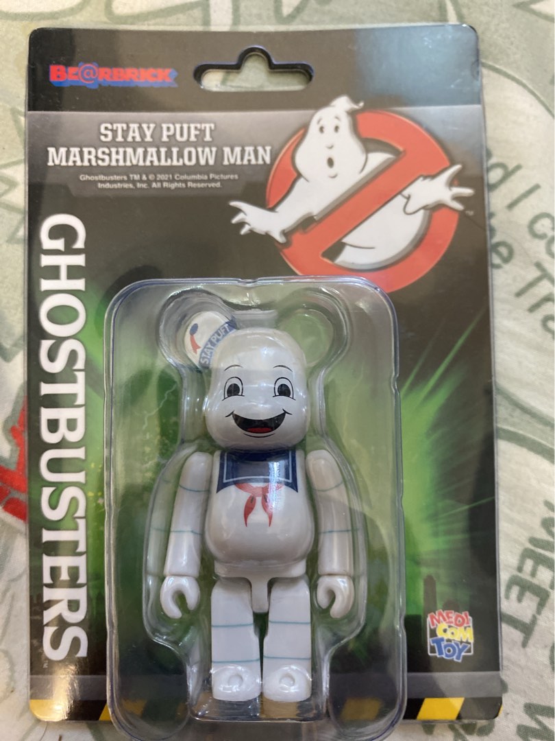 100% BearBrick Ghostbuster 2021版, 興趣及遊戲, 玩具 & 遊戲類 - Carousell