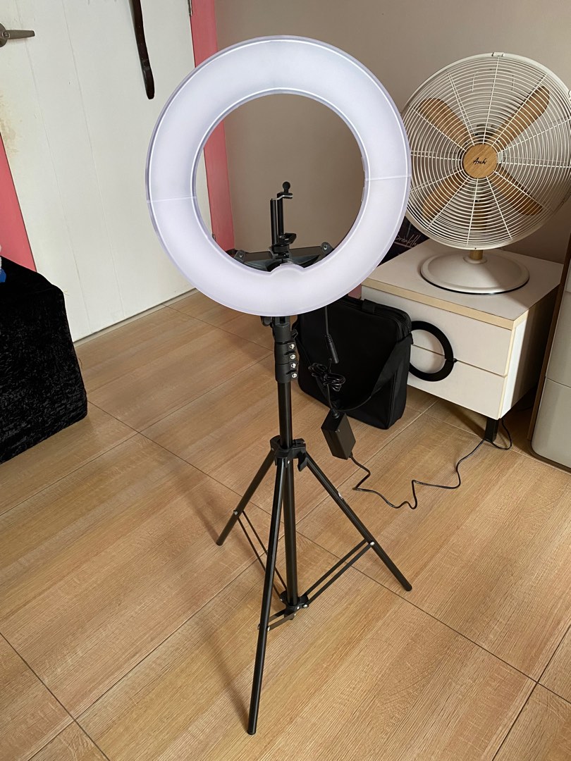 12-inch Ring Light, Furniture & Home Living, Lighting & Fans, Lighting ...