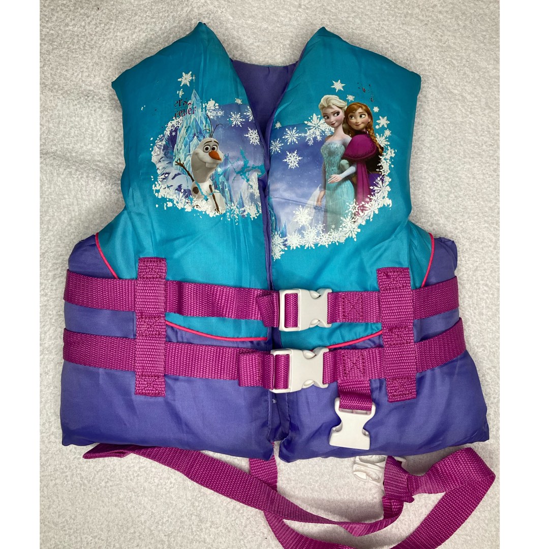 1-3T Frozen Life Vest Floating Jacket on Carousell