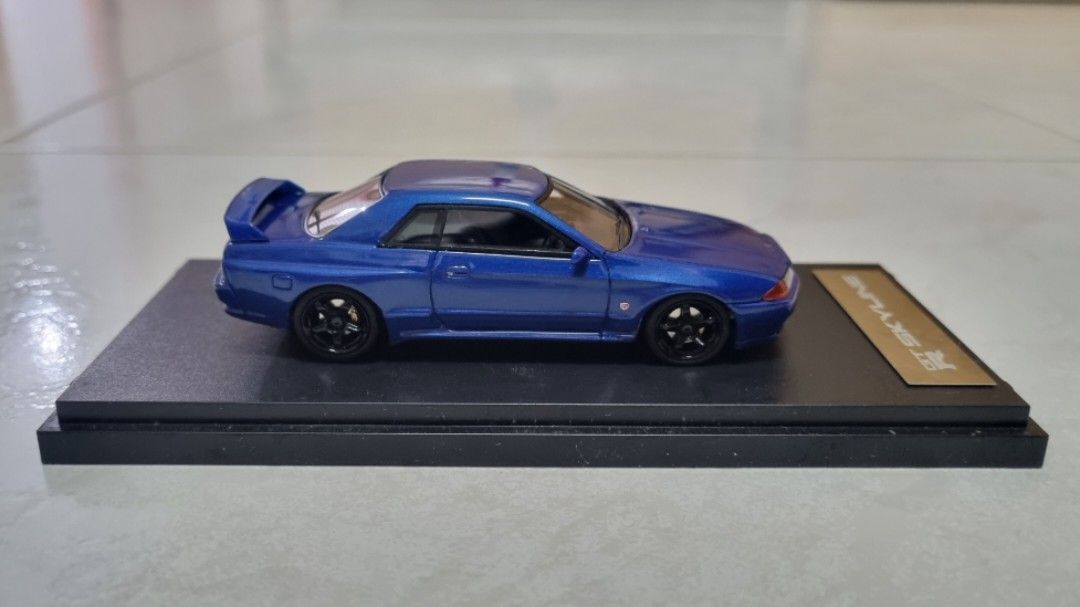 1/43 Mark 43 Nissan Skyline GTR R32 NISMO Blue Metallic, Hobbies & Toys ...