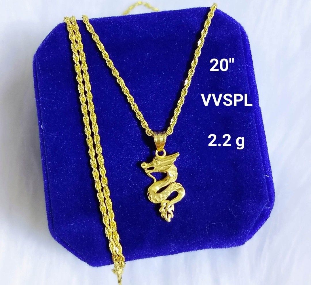 18k AUTHENTIC SAUDI GOLD NECKLACE on Carousell