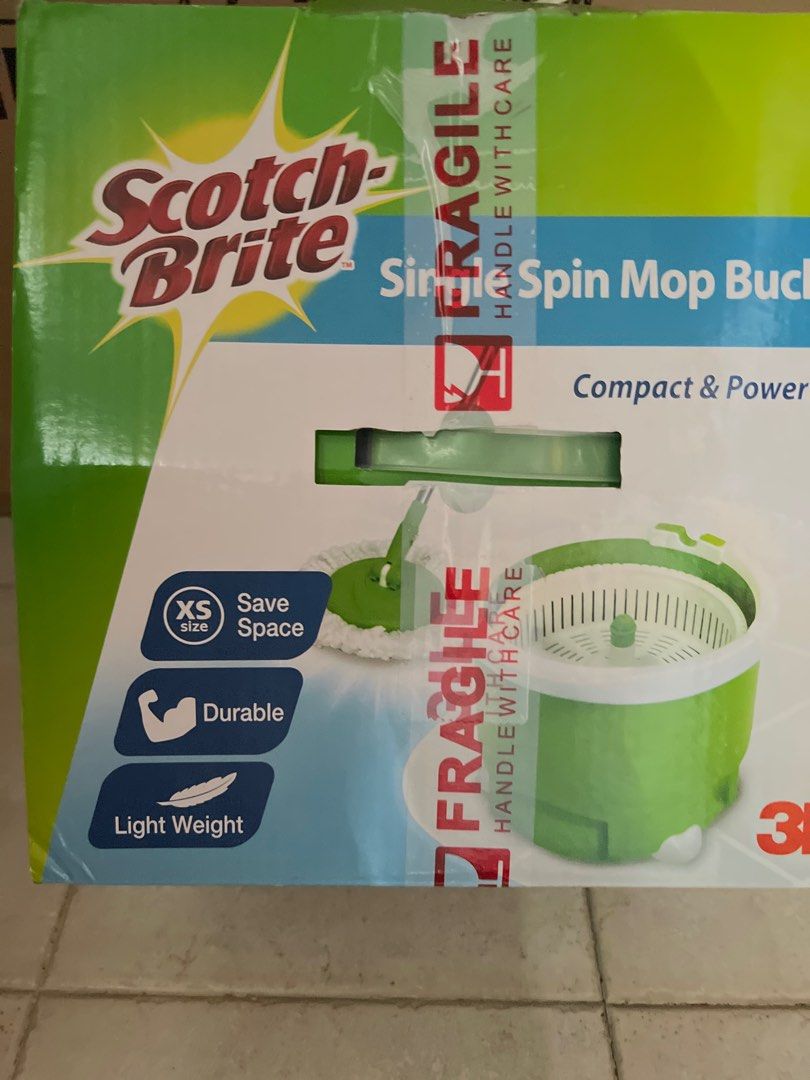 3M Scotch-Brite bucket set, Furniture & Home Living, Cleaning ...