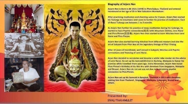 四面佛 Phra Phrom Serm Duang Maha Choklarp Wealth Fetching Hand Made ...