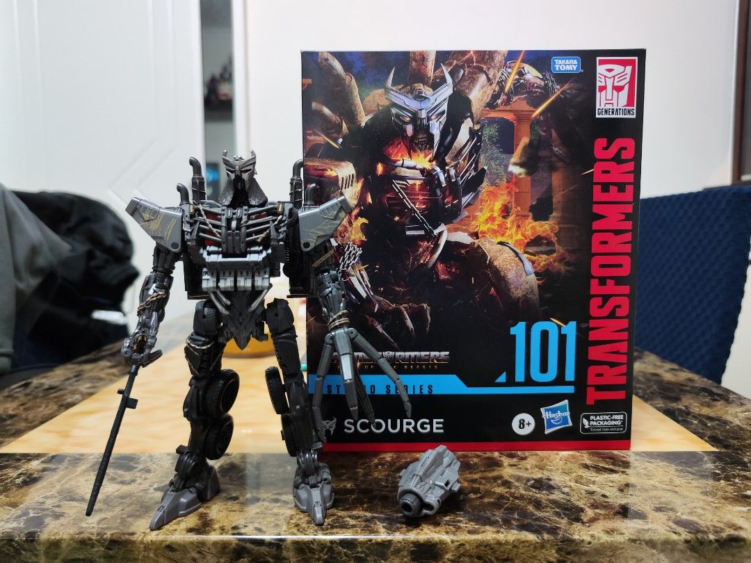 變形金剛 transformers ss studio series 101 Scourge 天災 瘟疫, 興趣及遊戲, 玩具 & 遊戲類 ...