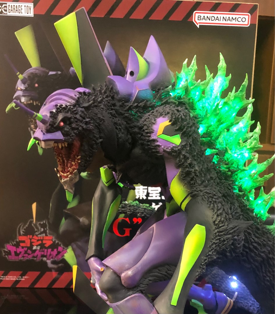 發光限定 xplus EVA Godzilla G 覺醒 哥斯拉 自改, 興趣及遊戲, 玩具 & 遊戲類 - Carousell
